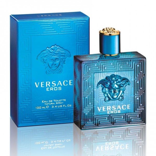 New Original Versace Eros Man Perfume 100ml Eau De Toilette EDT ...