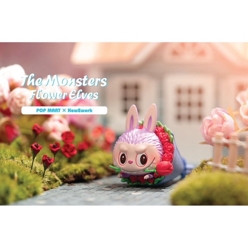 LABUBU : ZIMOMO : The Monsters Flower Elves : Rose Labubu | Shopee Thailand