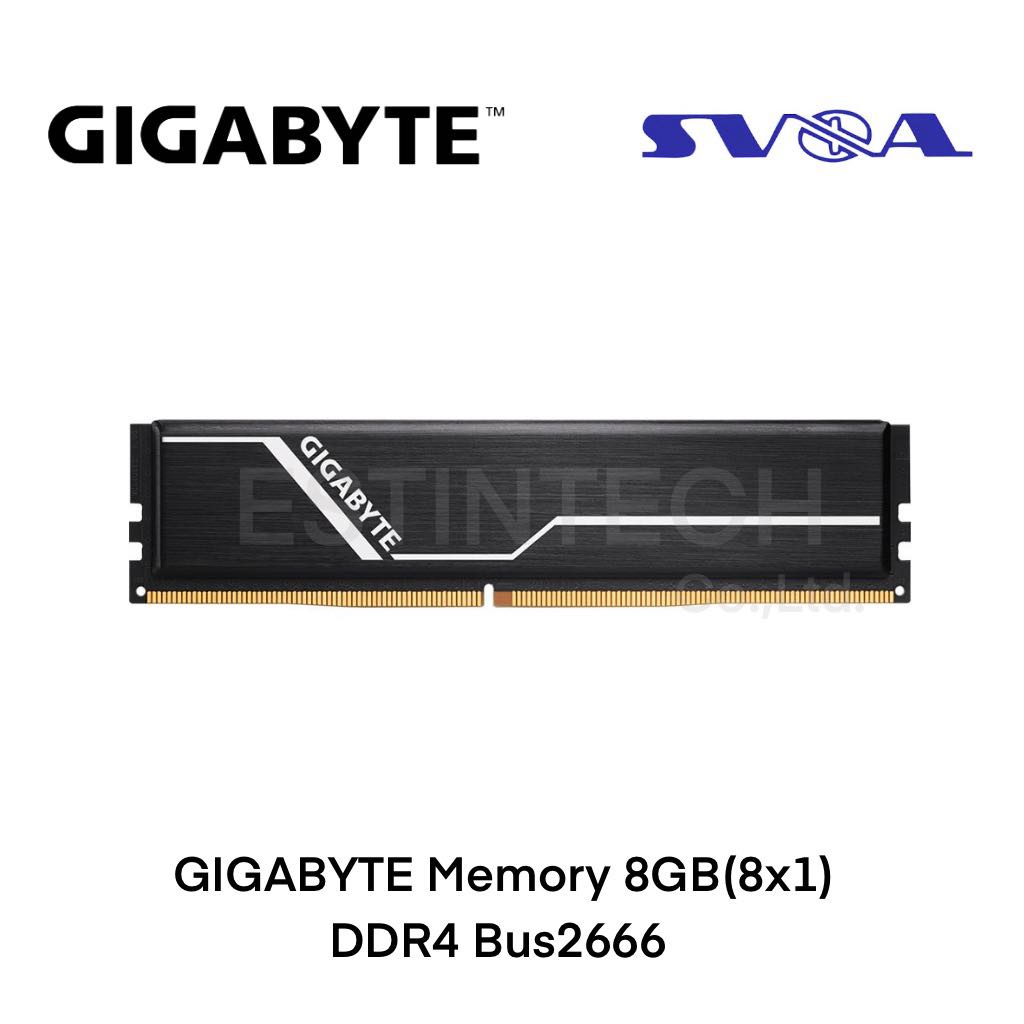 RAM (แรม) DDR4 BUS2666 8GB (8GBx1) GIGABYTE Memory ของใหม่ประกันLT ...