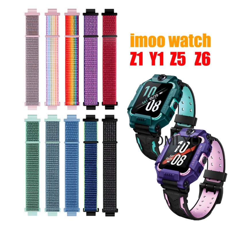 Imoo Watch Phone Z2 Z6 Z1 Y1 Z3 Z5 วัสดุไนลอน สายนาฬิกา | Shopee Thailand