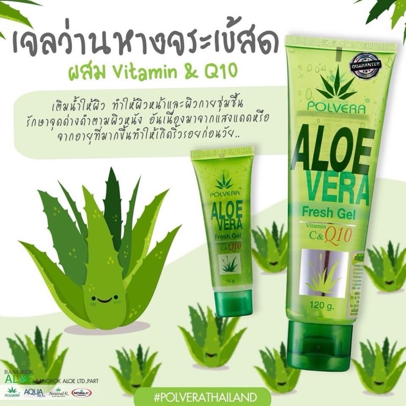 POLVERA ALOE VERA FRESH GEL | Shopee Thailand