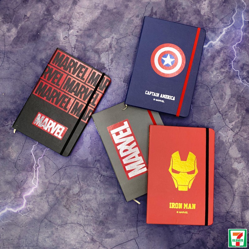 สมุดบันทึก A5 Marvel 70 แกรม 80 แผ่น | Shopee Thailand