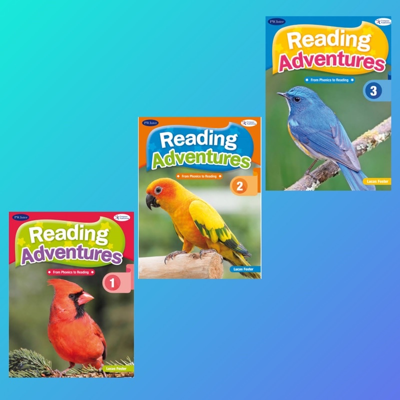 Reading Adventures Student’s Book1-3 #Pw.inter | Shopee Thailand