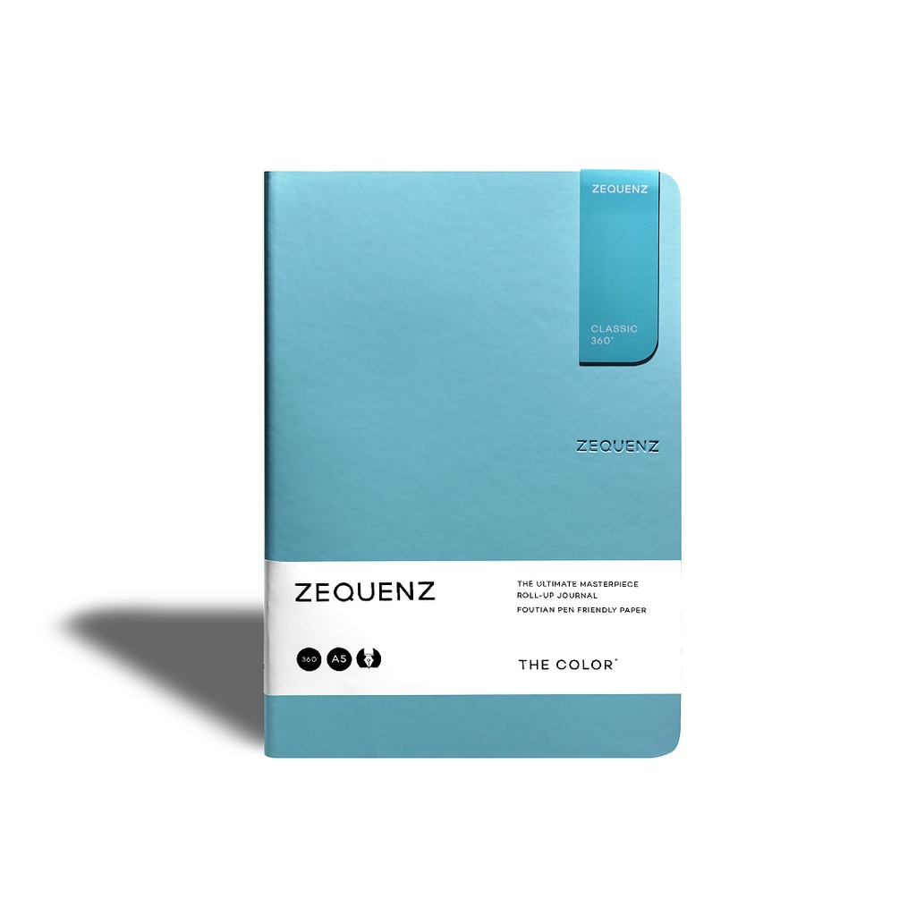 ZEQUENZ THE COLOR A5(L) สีฟ้าอมเขียวเทอร์คอยส์ Turquoise | Shopee Thailand