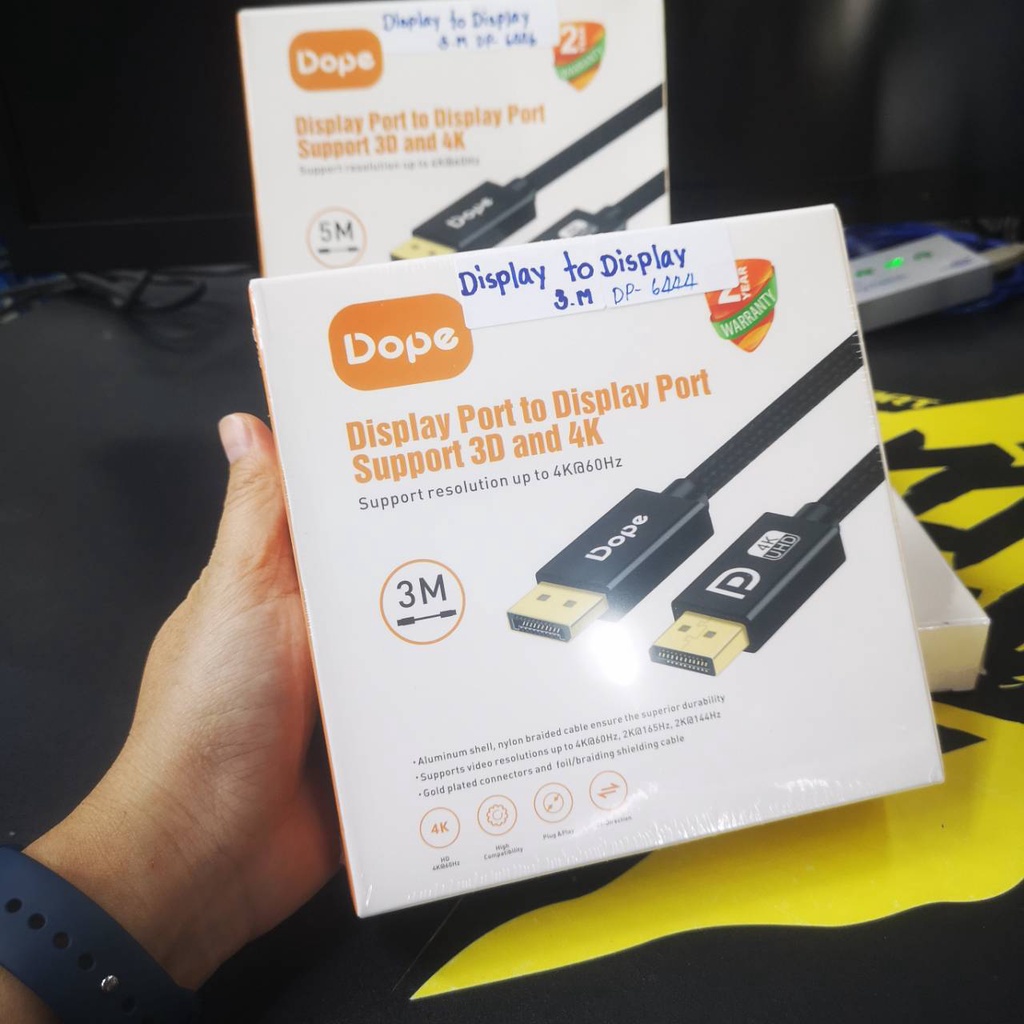 DOPE DP-6444 / DP-6446 / DP-6447 สาย Display Port to Display Port ...