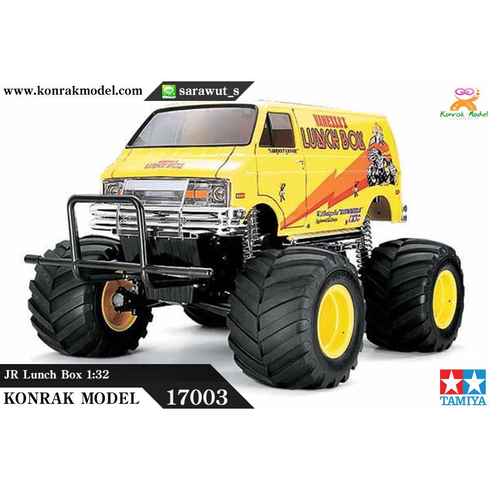 Mini 4 WD รถรางมอเตอร์ Tamiya 17003 LUNCH BOX [1/32] | Shopee Thailand