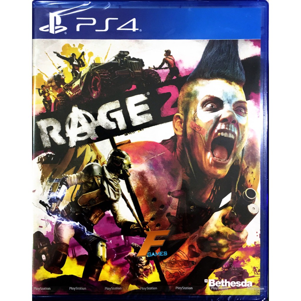 PS4 RAGE 2 ( Zone 3 / Asia / English ) แผ่นเกมส์ ของแท้ มือ1 ของใหม่ ในซีล | Shopee Thailand