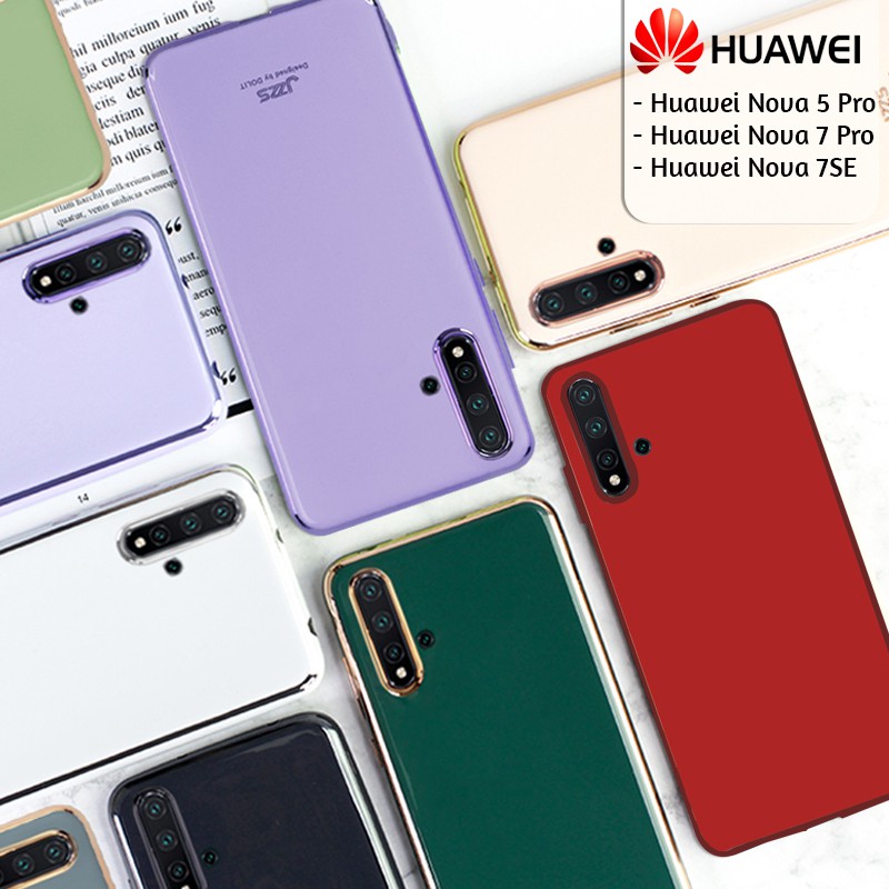 Jzzs เคสมือถือ Huawei เคสนิ่ม TPU เคสซิลิโคน for Huawei Nova 5 Pro / Nova 7 Pro / Nova 7SE ...