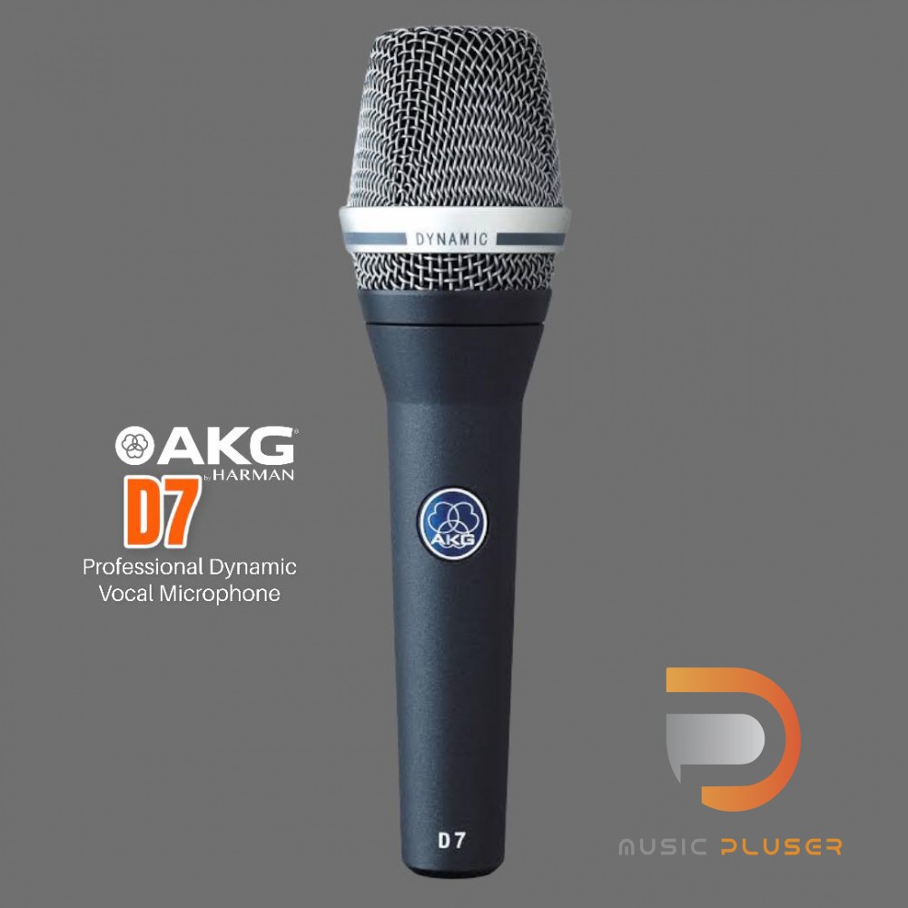 AKG D7 Microphone Dynamic Vocal Microphone ไมโครโฟนแบบไดนามิกซ์ ใช้สำหรับร้องงานแข็งแรงทนทาน ...