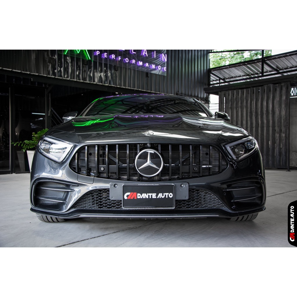 กระจังหน้าBenz รุ่นCLS รหัสC-W257 ทรงGT-สีดำ | Shopee Thailand