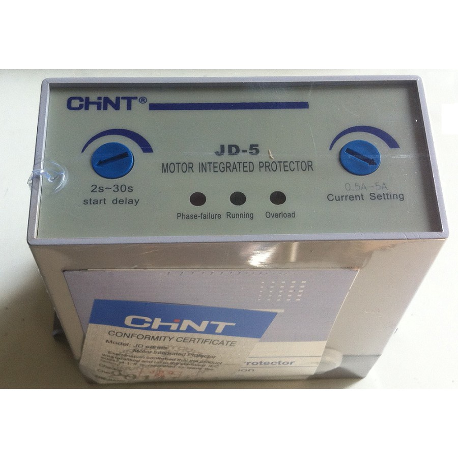รีเลย์ป้องกันกระแสไฟ Chint JD-5 (0.5~5A) | Shopee Thailand