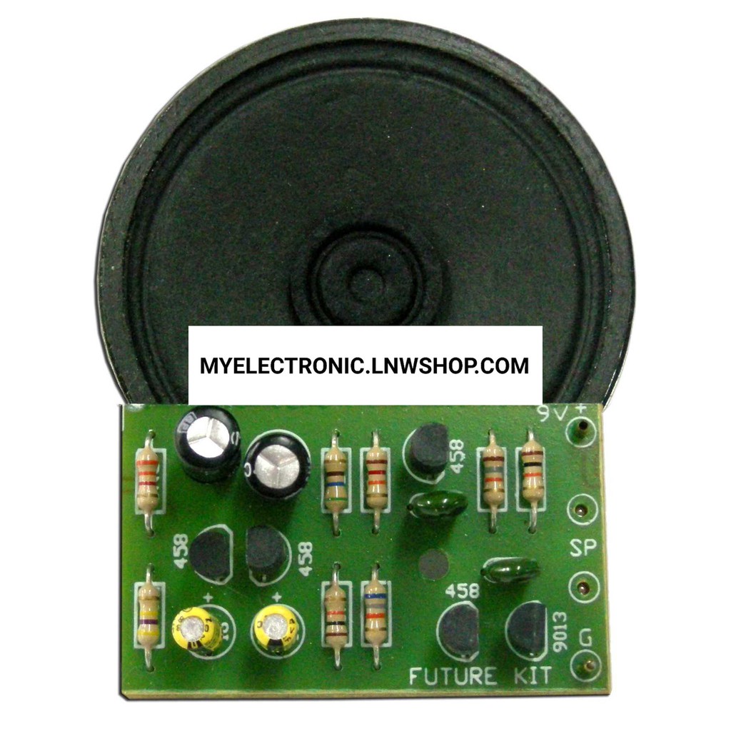 FUTURE KIT FA245 วงจร ปลุก ด้วย แสงตะวัน พร้อมลำโพง ชุด สำเร็จ ประกอบ ลงปริ้น แล้ว โครงงาน นัก ...