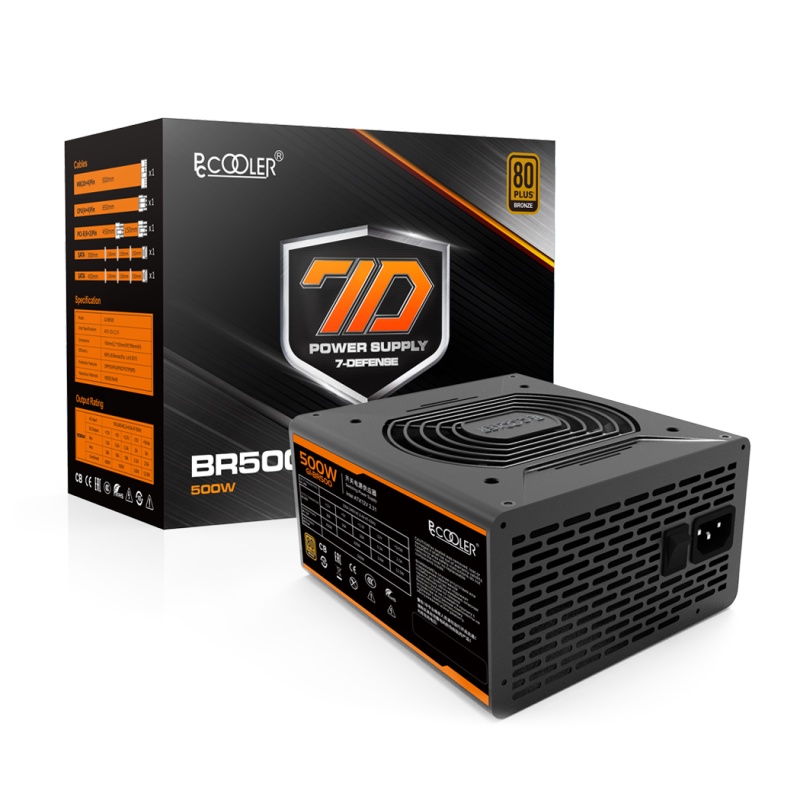 PSU, 500W, 80PLUS Bronze, 100-240V AC | Shopee Thailand