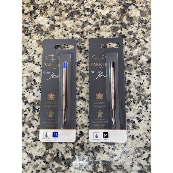 [ของแท้]ไส้ปากกาปาร์คเกอร์ Parker Quink flow/Quink ลูกลื่น/หมึกซึม/เจล F และ M 0.5/0.7 ของแท้100 ...