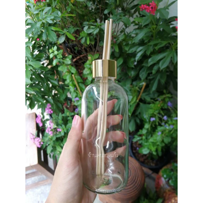 ขวด Diffuser สำหรับใส่น้ำหอมตั้งในบ้าน ทรงกลม (มีจุกใน) | Shopee Thailand