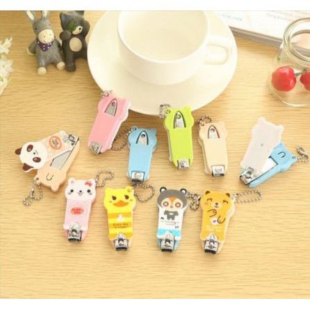 กรรไกรตัดเล็บ ลายการ์ตูนน่ารัก พร้อมพวงกุญแจ Ketip Kuku | Shopee Thailand