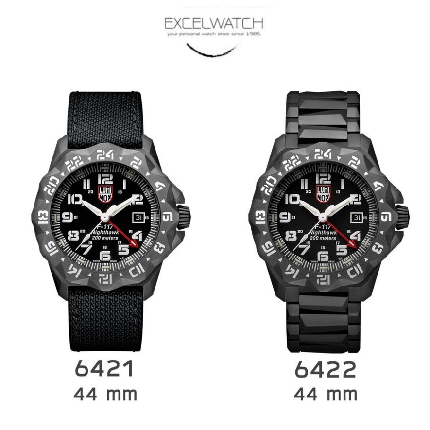 [ Excel Watch ] นาฬิกา Luminox F-117 Nighthawk XA.6421/ XA.6422 รับประกัน 3 ปี ร้าน Excel-watch ...