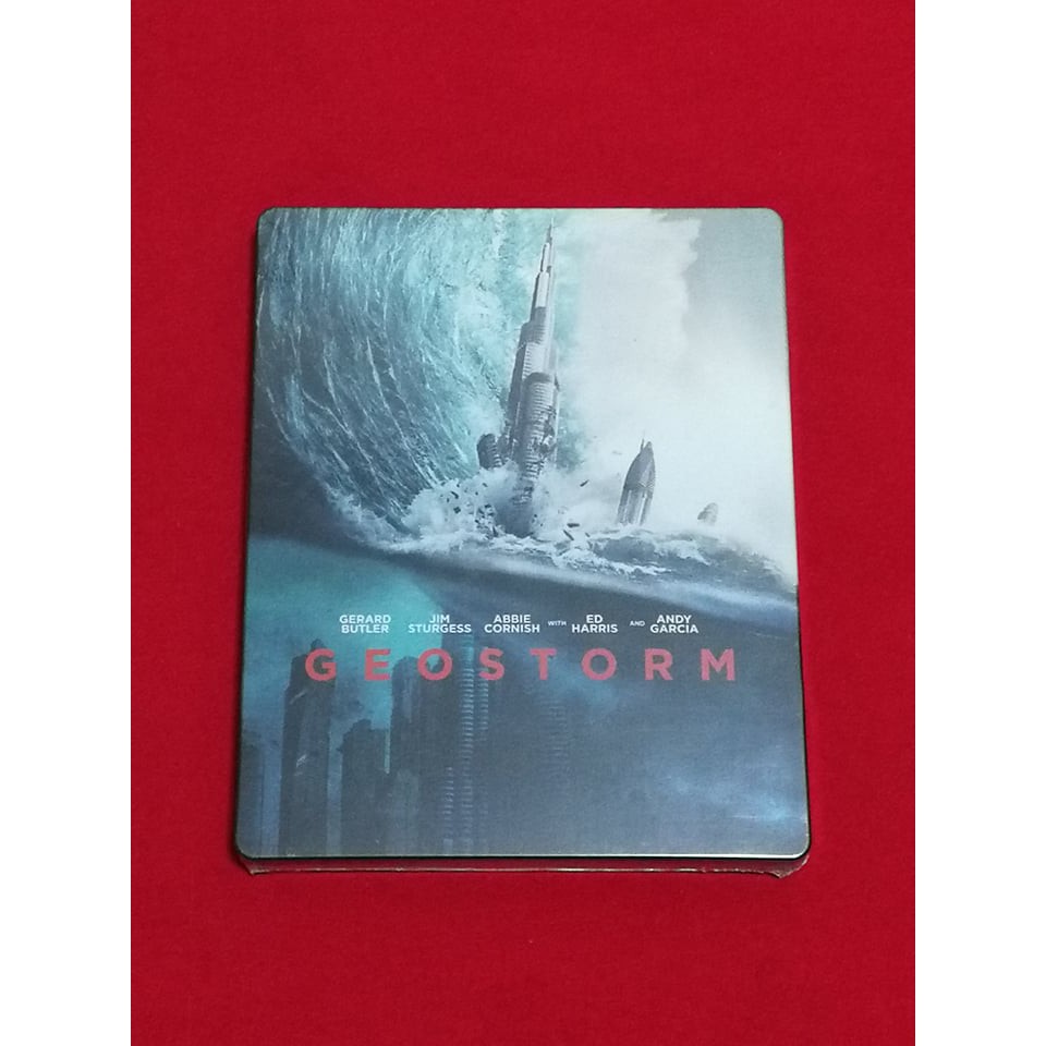Blu-ray Steelbook Geostorm จีโอสตอร์ม เมฆาถล่มโลก (3D+2D) | Shopee Thailand