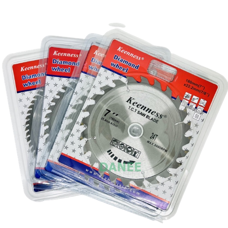 ใบเลื่อยวงเดือน ใบเลื่อยตัดไม้ ใบตัดไม้ KEENNESS ขนาด 7 นิ้ว 24T 30T 40T 60T ใบวงเดือน | Shopee ...