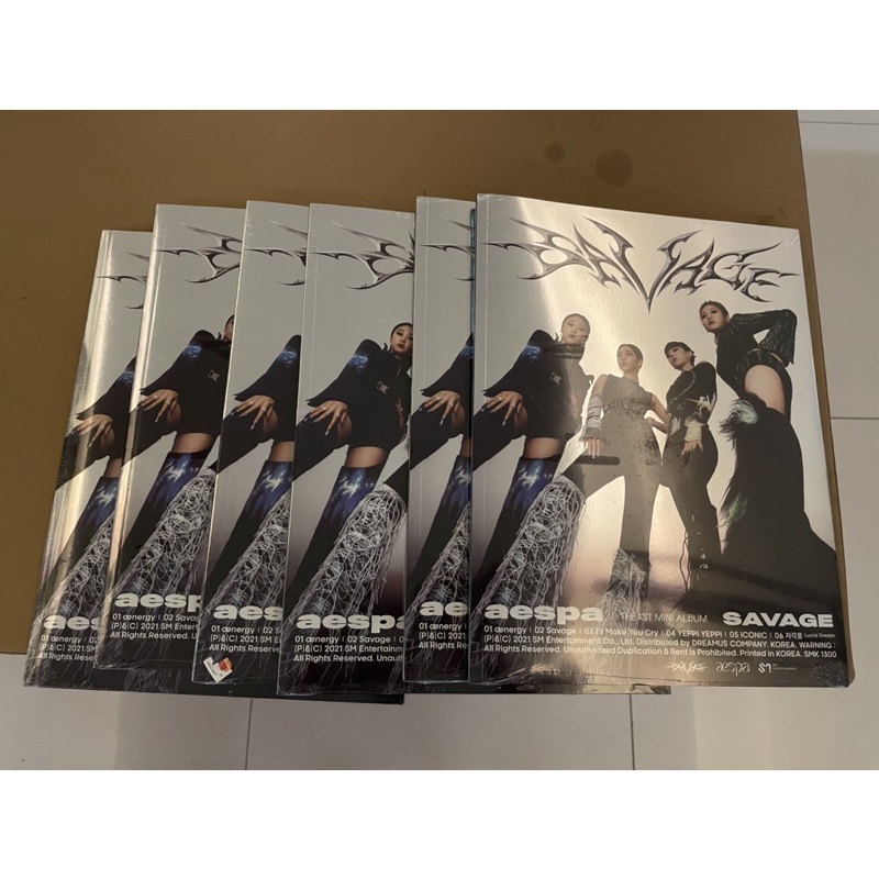 (พร้อมส่ง) อัลบั้ม aespa Mini Album Vol.1 Savage Hallucination Quest ...