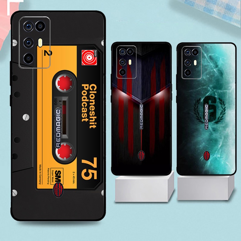 เคสซิลิโคน TPU แบบนิ่ม ป้องกันรอย สําหรับ ZTE Nubia Red Magic 6R NX666J ...