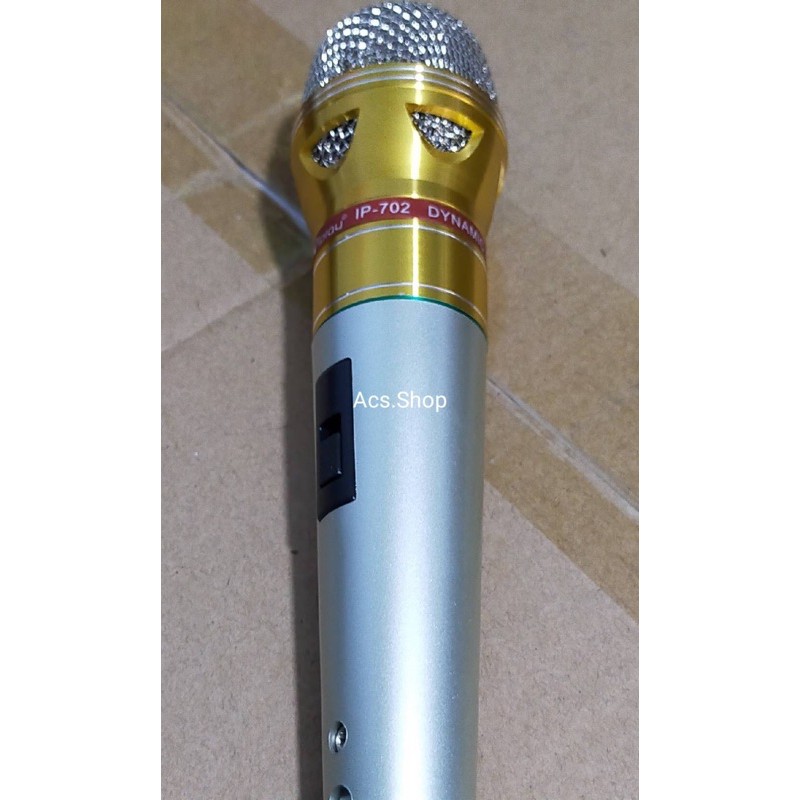 ไมค์ iPlay รุ่น IP-701 , IP-702 ( ต่อสาย ยาว 3.5 เมตร ) / ไมโครโฟน | Shopee Thailand