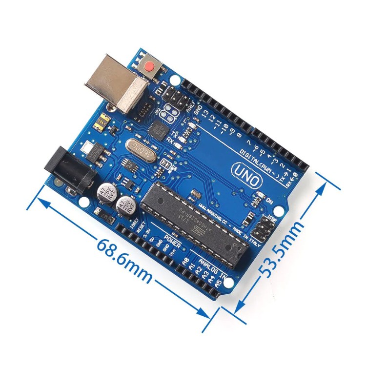 UNO R3 อาดุยโน่ SoC Dip พร้อมสาย USB-B อาดุยโน อูโน่ ATmega328P ...