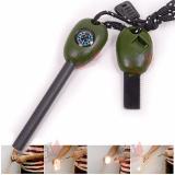 Survival Army Fire Starter 4 in 1 แท่งแมกนีเซียม ใบเลื่อย เข็มทิศ ...