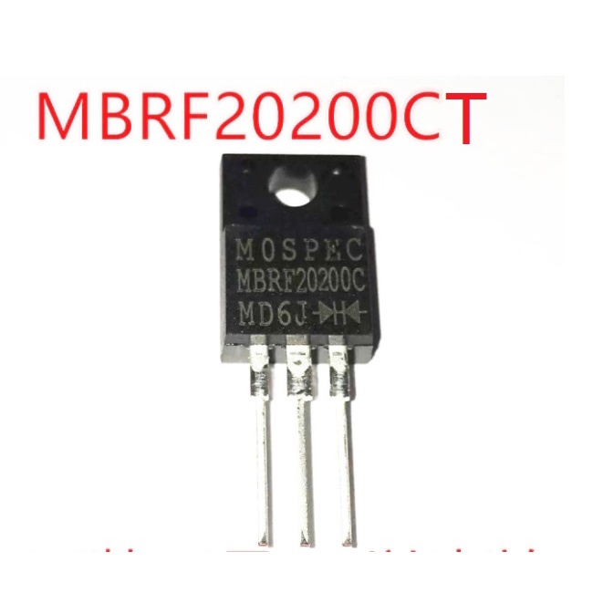 MBRF20200CT DIODE ไดโอด 20A 200V | Shopee Thailand
