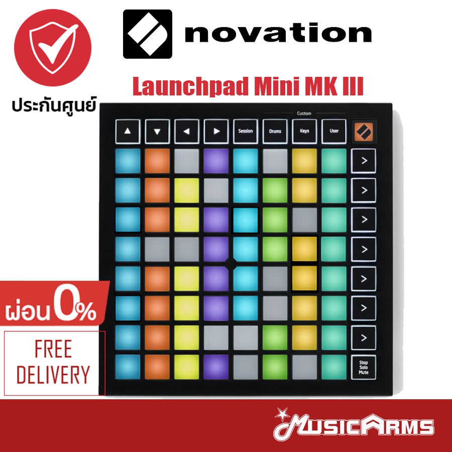 Novation Launchpad Mini MK III คอนโทรลเลอร์ ประกันศูนย์ 1 ปี | Shopee ...