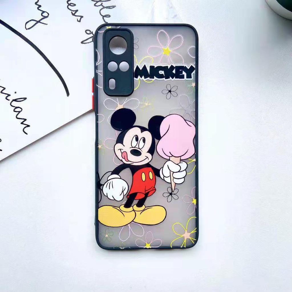 VIVO Y31(2021)มาใหม่ เคสหลังกันกล้องสกรีนลายการ์ตูนสำหรับรุ่น VIVO-V21 ...