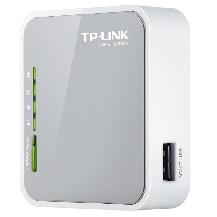 TP-LINK Portable 3G/4G Wireless N Router รุ่น TL-MR3020 (สีขาว ...