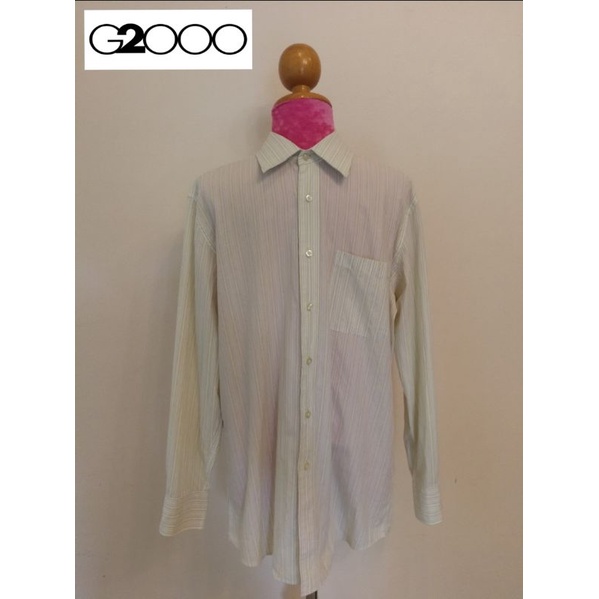 G2000 Brand_2nd hand เสื้อเชิ้ตแขนยาวผ้าฝ้าย 100% แท้มือสองกระสอบนำเข้า ...