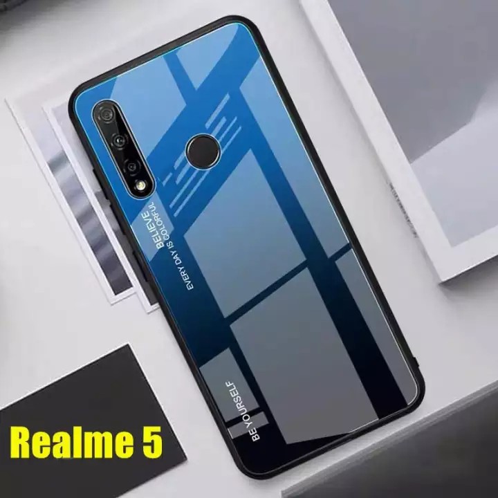Case Realme 5i / Realme 5 / Realme 5s เคสกระจกสองสี | Shopee Thailand