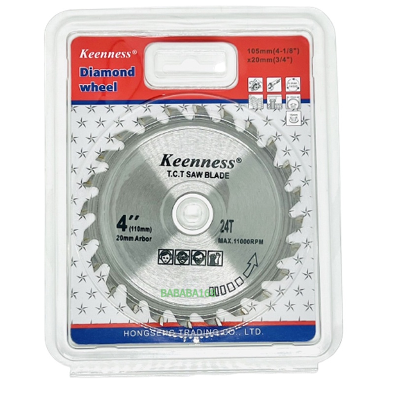 ใบเลื่อยวงเดือน ใบเลื่อยตัดไม้ ใบตัดไม้ Keenness 4นิ้ว 24T 30T ใบเลื่อยวงเดือน ใบวงเดือน ใบตัด ...