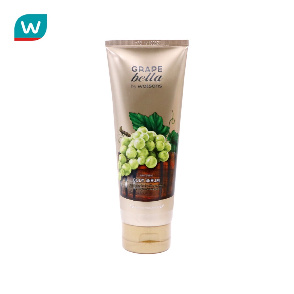 Grape Bella by Watsons เกรพ เบลล่า บาย วัตสัน ไวท์เทนนิ่ง บอดี้ ซีรั่ม 200มล. | Shopee Thailand