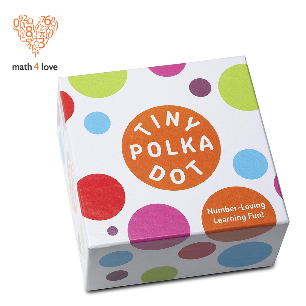 (พร้อมส่ง) TINY POLKA DOT card American MathForLove math thinking game ...