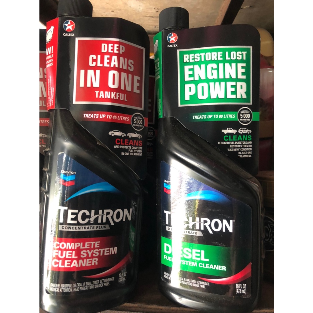 CALTEX Techron D Concentrate น้ำยาทำความสะอาดระบบเชื้อเพลิงสำหรับดีเซล ...
