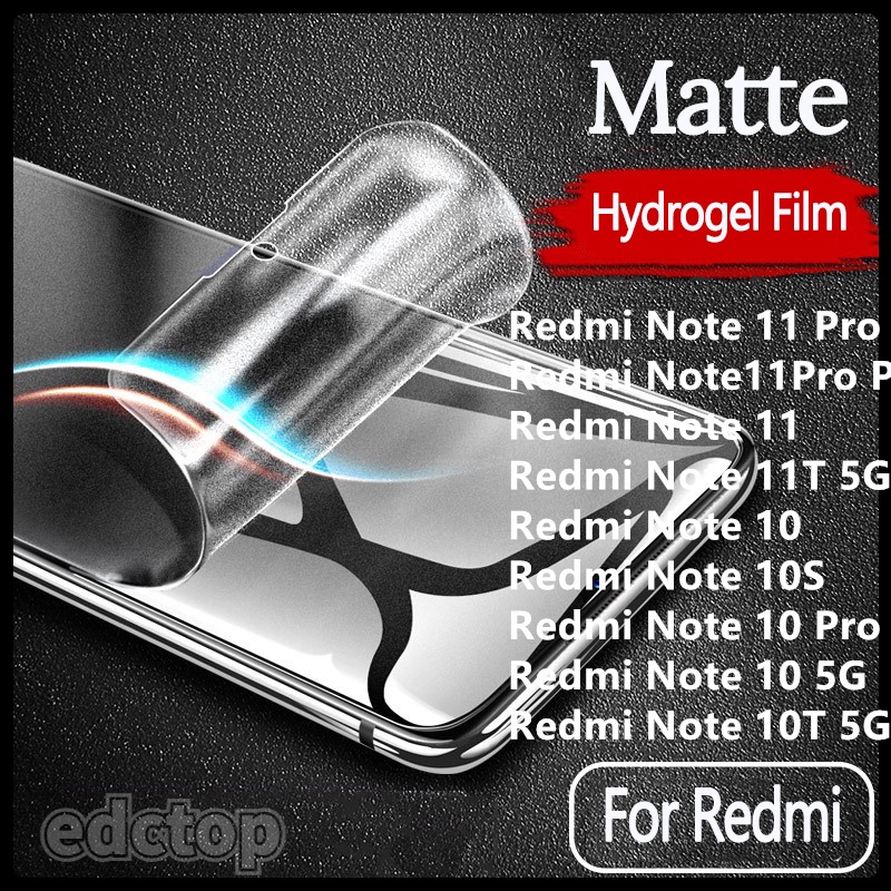 Hydrogel Film for Xiaomi Redmi Note 11 Pro Plus 5G Screen Protector For ...
