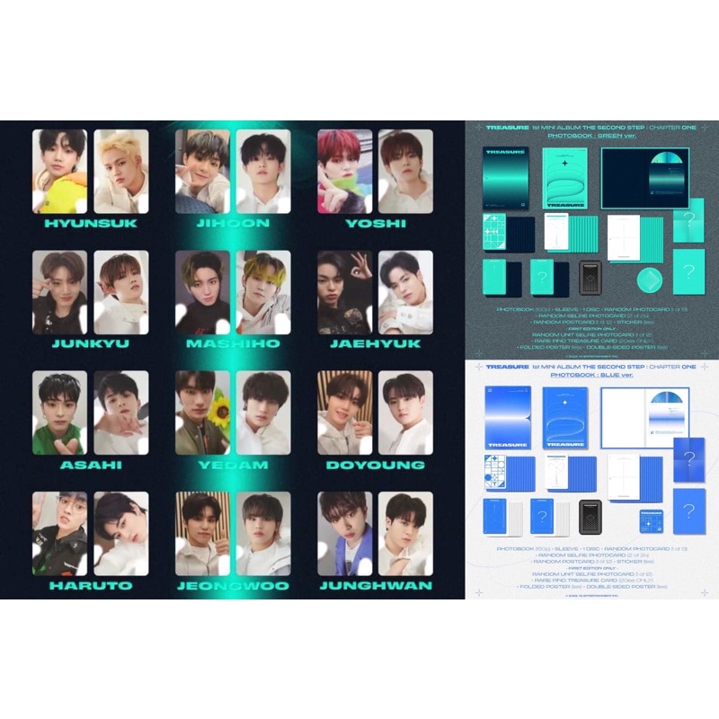 PRE #𝗧𝗥𝗘𝗔𝗦𝗨𝗥𝗘 𝟭𝘀𝘁 𝗠𝗜𝗡𝗜 𝗔𝗟𝗕𝗨𝗠 [𝗧𝗛𝗘 𝗦𝗘𝗖𝗢𝗡𝗗 𝗦𝗧𝗘𝗣 : 𝗖𝗛𝗔𝗣𝗧𝗘𝗥 𝗢𝗡𝗘] KTOWN4U | Shopee Thailand