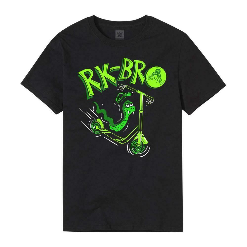 เสื้อยืด พิมพ์ลายสกูตเตอร์ Wwe Rk-Bro สไตล์วินเทจ สําหรับผู้ชาย ...