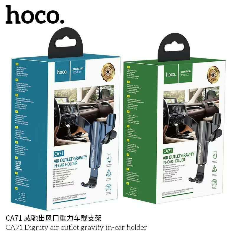 Hoco CA71 ที่ยื่นโทรศัพท์กับช่องแอร์ในรถ รุ่นใหม่ล่าสุด ของแท้100% ...
