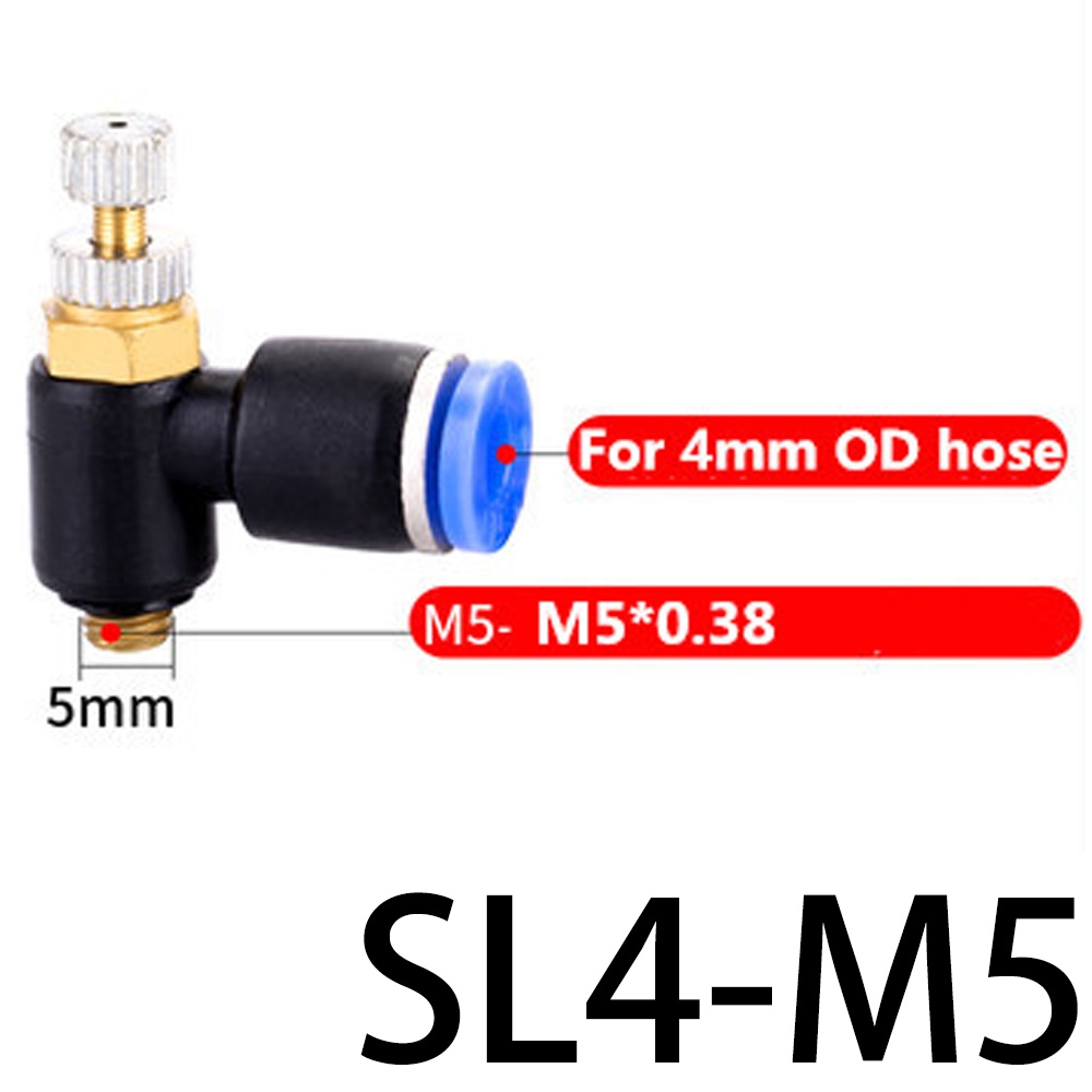 วาล์วคันเร่งนิวเมติก SL4-M5 6-01 8-02 10-03 12 | Shopee Thailand