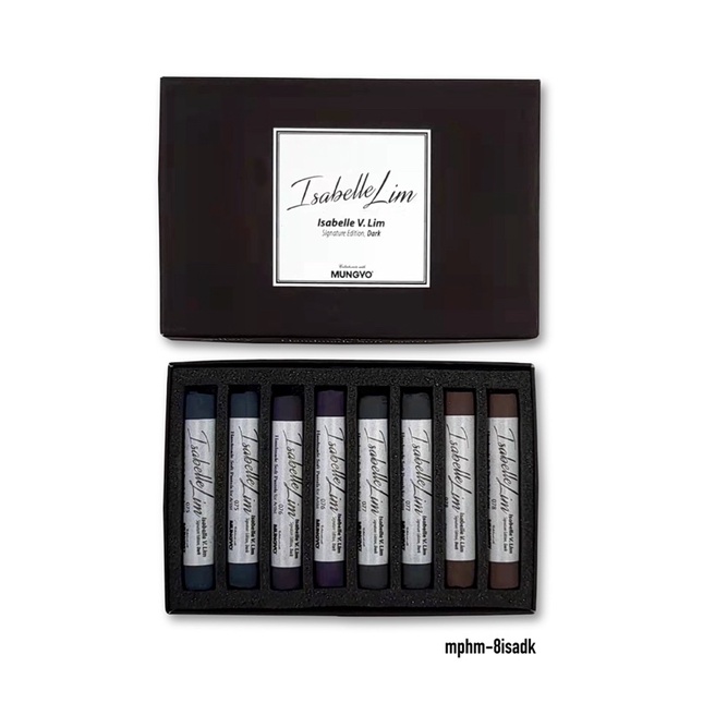 ⚫️สีชอล์คฝุ่น MUNGYO Isabelle V Lim Signature Edition Soft Pastels ...