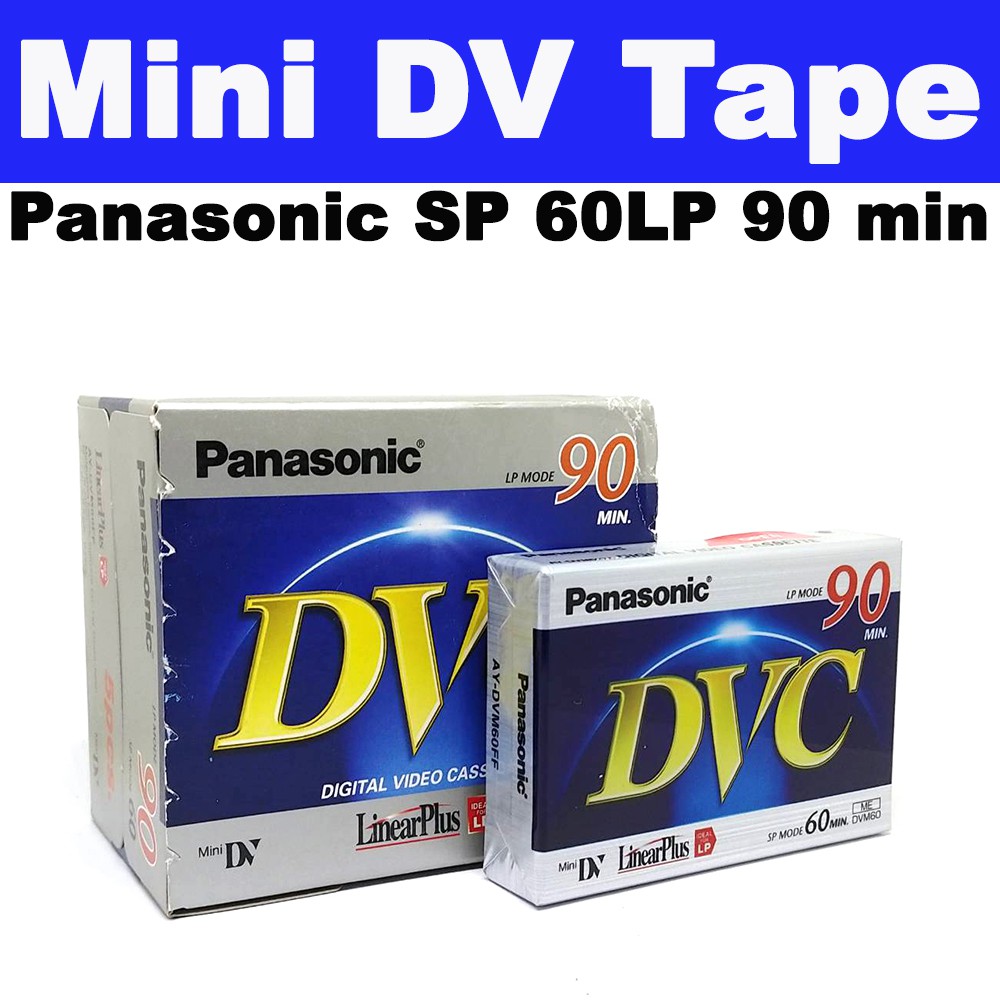 1PCs เทป Panasonic Mini DV tape MiniDV Cassettes Digital Video Cassette ...