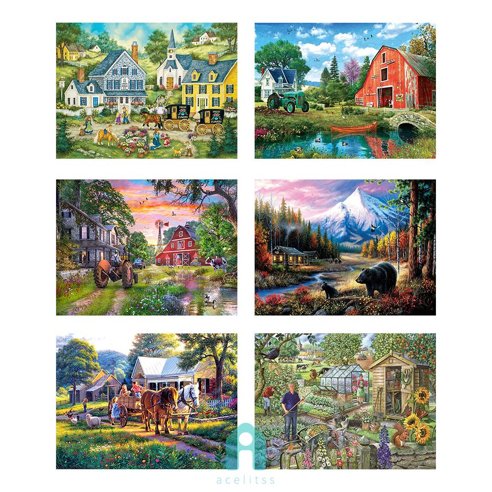 ชุดเย็บปักถักร้อยชุดปักครอสติช Diy 11Ct 40X50ซม. | Shopee Thailand