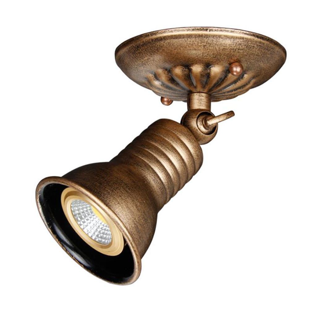 Industrial LED Spot Lamp Vintage E27 Ceiling Light Rustic Track Light ...