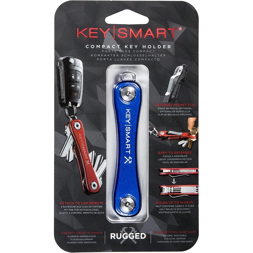 พวงกุญแจมินิมอลลิสต์ KeySmart Rugged - Multi-Tool Key Holder w Bottle ...