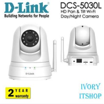 ส่งฟรี D-Link HD Pan & Tilt Wi-Fi Day/Night Camera (DCS-5030L) | Shopee Thailand