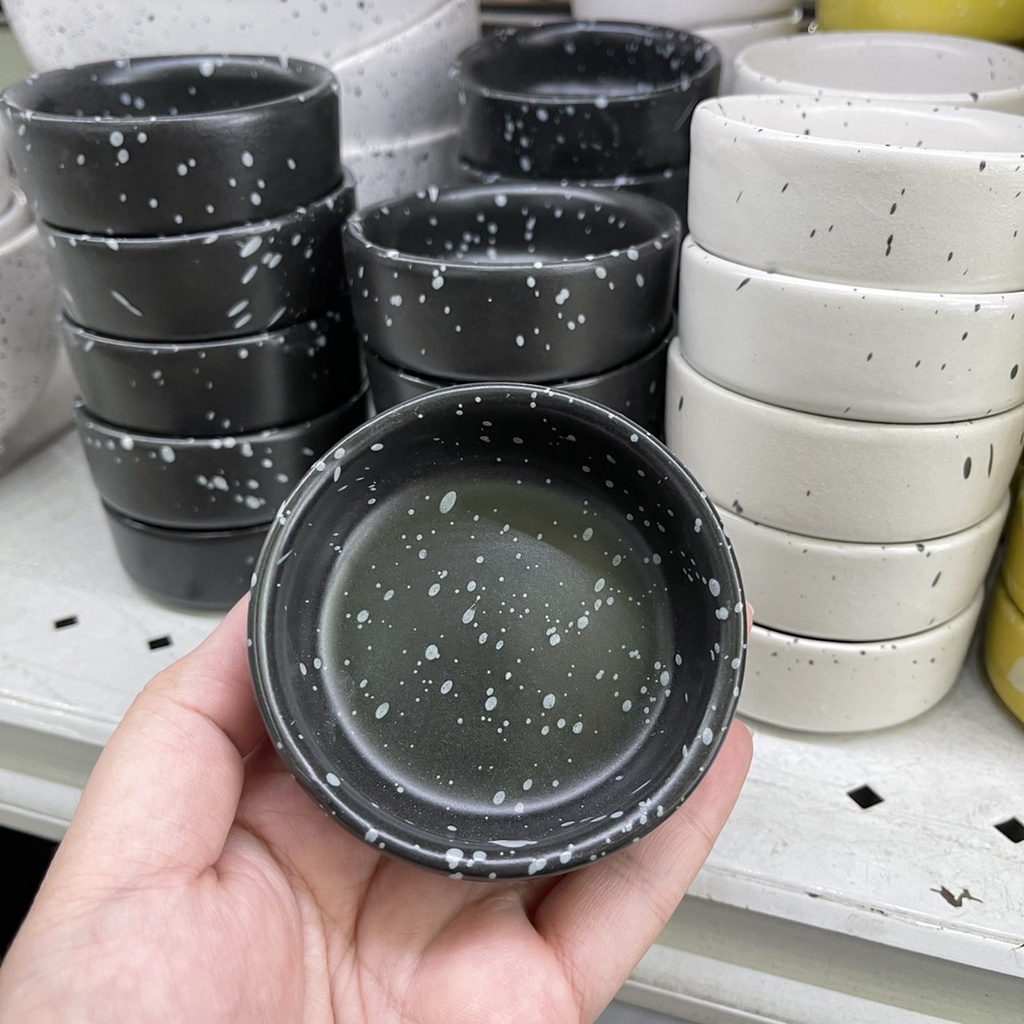 จานอาหารเซรามิค สไตล์มินิมอล รุ่นขอบตั้ง Stone Plate Bowl เข้าไมโครเวฟ ...
